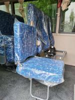 China Coaster Armrest Mini Bus Passenger Seat With 3 point Belt for sale