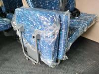 China Coaster Armrest Mini Bus Passenger Seat With 3 point Belt for sale