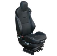 China Comfortable Luxury Bus Driver Seat Ergonomic Curve With Headrest Safe Belt for sale