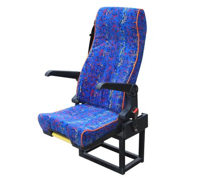 China Luxury Coach Bus Folding Seats 840mm Cloth Fabric 3 Point Retractable for sale