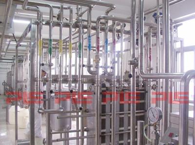 China PLC Control Yoghurt Processing Line 304 Stainless Steel Body Material for sale