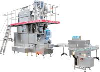 China PLC Control Yoghurt Processing Line 304 Stainless Steel Body Material for sale
