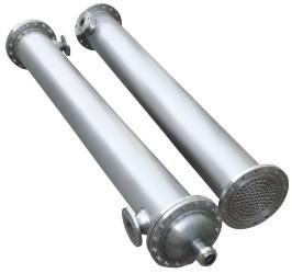 China BR0 Series 300mm*130mm Tubular Heat Exchanger Herring Bone Form 0.7-1.0mm Thickness for sale