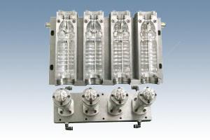 China 500ml 4 Cavities PLS PET Blowing Machine Mold With Precision Processing for sale
