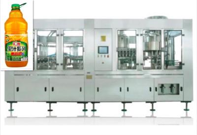 China PET Hot Filling Capping Machine , 2500ml Juice Bottle Filling Machine for sale