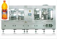 China Orange Juice Automatic Water Filling Machine , 1250ml Hot Filling Machine for sale