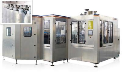 China 8000bph PET Bottle Filling Machine Plastic Screw Cap Type With PLC Control for sale