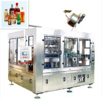 China PLC Auto Control Glass Bottle Filling Line With Stable Performance for sale