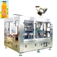 China 350ml Glass Bottling Line Equipment , High Speed Bottling Line Iso Certificate for sale
