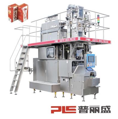 China 7500 PPH 250ml Base Aseptic Carton Filling Machine for Herb Tea for sale