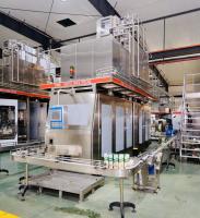 China 16000 PPH 100ml Aseptic Carton Filling Machine with Straw Applicator for Milk for sale