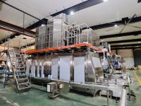 China 16000 PPH 100ml Aseptic Carton Filling Machine with Straw Applicator for Milk for sale