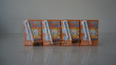 China 125ml Multi-layer Laminating Aseptic Packaging Material For Milk, Aseptic Carton for sale