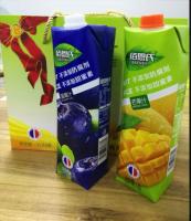 China 1000ml Prisma Laminated Aseptic Milk Packing Material with 7 Layers for sale
