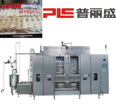 China 4500-9000 BPH 100ml-500ml Automatic Aseptic Pouch Filling Machine for yoghurt for sale