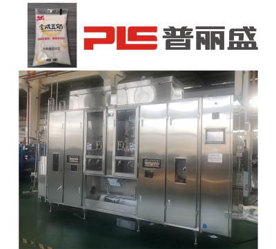 China SUS304 30kw 2500PPH Liquid  Aseptic Pouch Filling Machine Automatic Cursor Orientation for sale