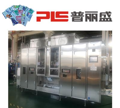 China 500ml Liquid Dairy  Milk Aseptic Pouch Filling Machine Three Sides Seal for sale