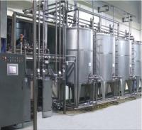 China Semi-auto Separated CIP Systems With with Capacity of 3000L/H*3 for Dairy & Juice Line for sale