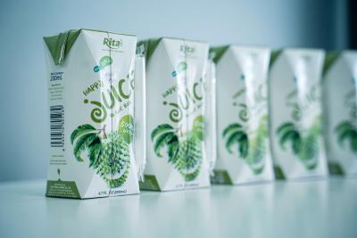 China 330ml Prisma Multilayer Laminated Aseptic Packaging Material for Juice for sale