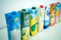 China 1000ml Prisma Laminated Aseptic Milk Packing Material with 7 Layers for sale