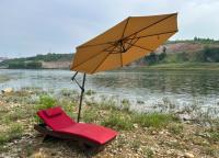 China Shade Cantilever Outdoor Garden Parasol Patio Umbrellas Lounge Chair 11 Foot 12 Foot 13 Foot for sale
