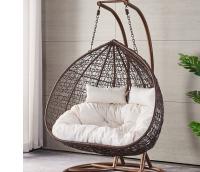 China CE BSCI Outdoor Indoor Garden Patio Swing Chair 3 Seater For Hotel And Garden for sale