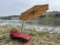 China Shade Cantilever Outdoor Garden Parasol Patio Umbrellas Lounge Chair 11 Foot 12 Foot 13 Foot for sale