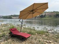 China Shade Cantilever Outdoor Garden Parasol Patio Umbrellas Lounge Chair 11 Foot 12 Foot 13 Foot for sale