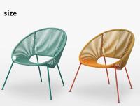China Appealing Design PE Rattan Woven Coffee Table Chair Hot Sale Best Design Colorful Furniture Set Tempered Glass Tabletop for sale