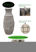 China Outdoor Vase Folding Design Outdoor Dining Table And Chairs PE Rattan Best Design Colorful Indoor Furniture Set for sale
