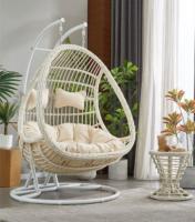 China Indoor Outdoor Patio Hanging Swing Chair With Stand Home House Hotel for sale