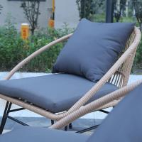 China Pe Rattan Furniture Dining Tables And Chairs Craftsmanship Woven Coffee Table Chair Sofa for sale
