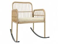 China ODM OEM Garden Furniture Rattan Table And Chairs Rocking PE Rattan Woven Coffee for sale