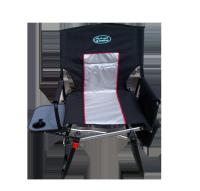 China Adjustable Outdoor Folding Camping Chairs Lounge Headrest Cup Holders Cargo for sale