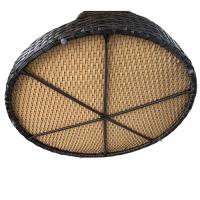 China Swing Rattan Hanging Pet Bed PP Natural Woven Wicker Dog Cat Animal Sleeping House Baskets Outdoor Indoor for sale