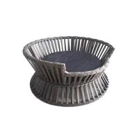 China Large Wicker Dog Bed Baskets Woven Rattan Natural Mattress Cat Pet Nest Puppy Dog Rest Bed for sale