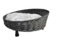 China Morden Style Artificial Rattan Pet Furniture Fashion Indoor Pet Bed Dog Bed House Waterproof for sale
