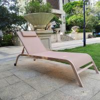 China LC1012 Rattan Beach Lounge Chair Outdoor Leisure Holiday Sunblock Daybed Hotel for sale