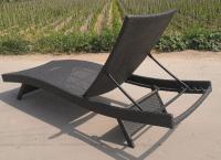 China LC1008 Hotel Rattan Style Outdoor Wicker Sun Loungers Pool Outdoor for sale