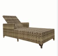 China LC1015 Poly Rattan Garden Outdoor Indoor Rattan Lounge Chair Beach Sun Holiday for sale