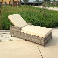 China LC1015 Poly Rattan Garden Outdoor Indoor Rattan Lounge Chair Beach Sun Holiday for sale