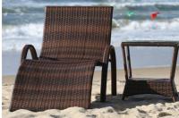 China CE BSCI S Shape Stylish Practical Outdoor Sun Lounger Villa Courtyard Pool Garden for sale