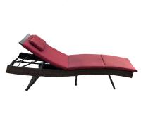 China 200x38cm Adjustable Beach Sun Outdoor Sun Bed Couch Leisure Outdoor Sea for sale