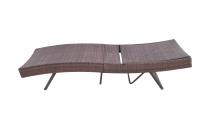 China 200x38cm Adjustable Beach Sun Outdoor Sun Bed Couch Leisure Outdoor Sea for sale