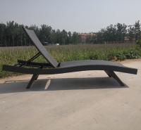 China LC1008 Hotel Rattan Style Outdoor Wicker Sun Loungers Pool Outdoor for sale