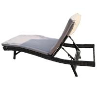 China Modern Hotel Outdoor Swimming Poolside Daybed Sun Bed Outdoor Lounger for sale