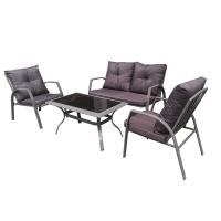 China Sofa Outdoor Cast Iron Aluminum Outdoor Balcony Patio Furniture Garden Table And Chairs Garden Furniture for sale