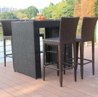 China Vintage High Wooden Black Metal Bar Stool Set Of 4 Chair School Gym Workshop Home Bar for sale