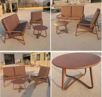 China Attractive Design Modern Sofa Set Furniture Luxury Teak Wood Outdoor Patio Garden Sofa Set With Cushion Furniture Set for sale