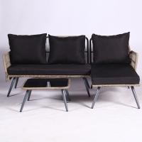 China Outdoor Rattan Sofa Table sets for Your Outdoor Space Perfect for Entertaining and Relaxing for sale
